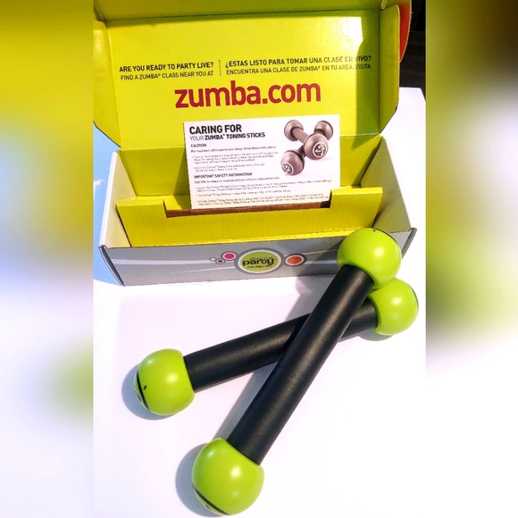 Zumba Fitness | Other | Zumba Pound Toning Sticks Exercise Weights ...